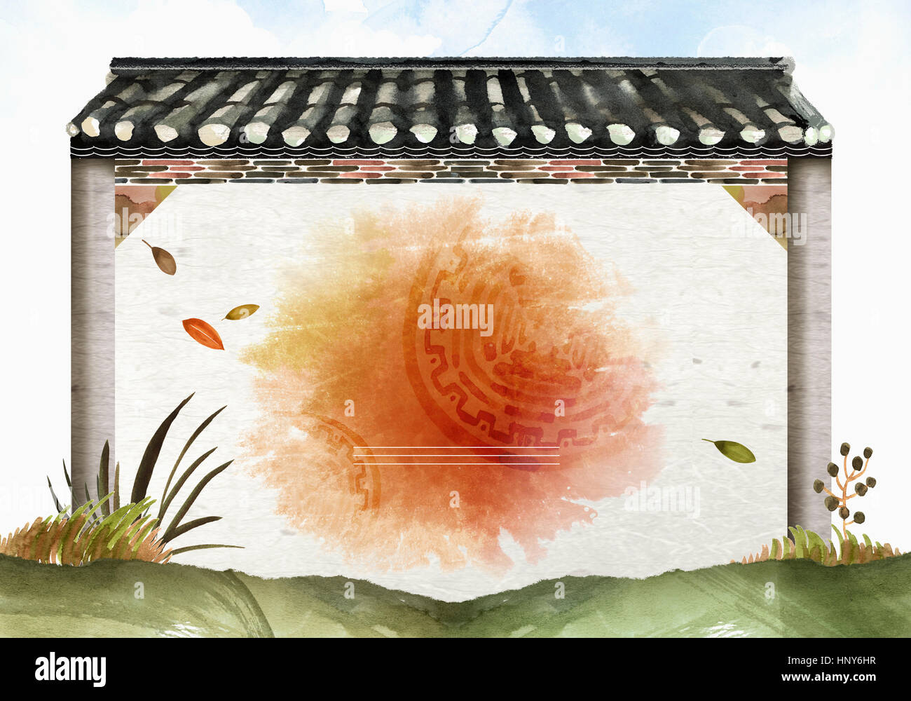 Card for Chuseok Stock Photo - Alamy