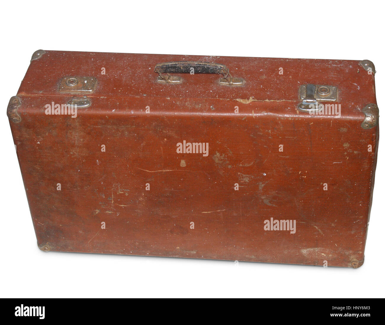 old brown suitcase Stock Photo - Alamy