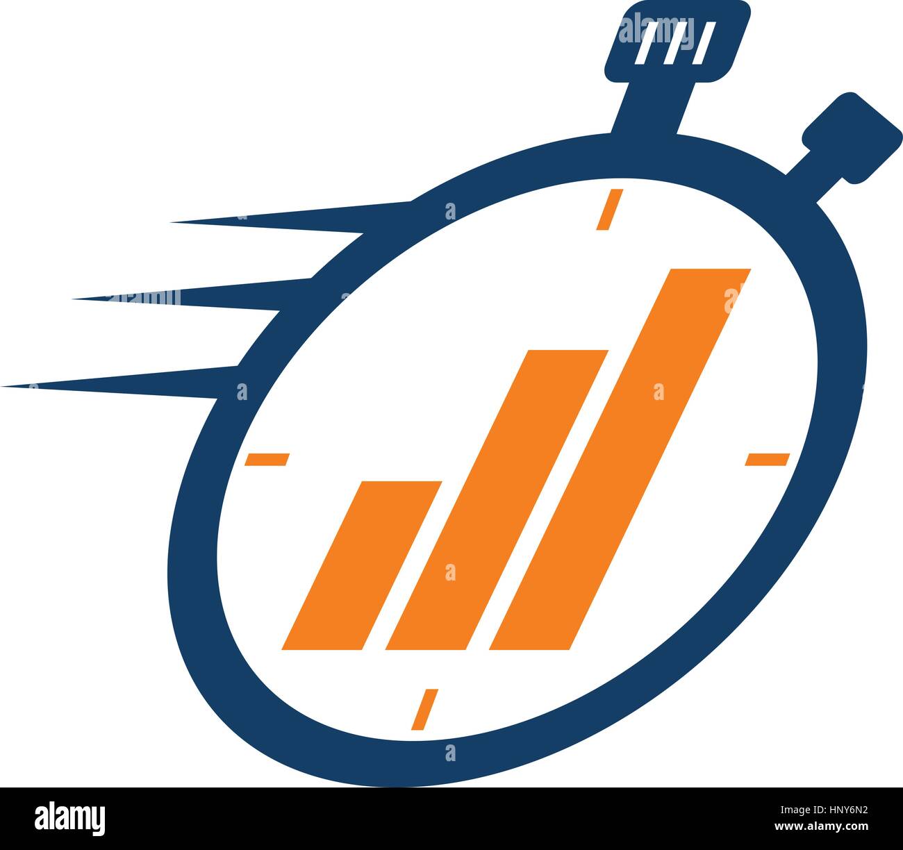 Fast money time stopwatch Stock Vector Images - Alamy