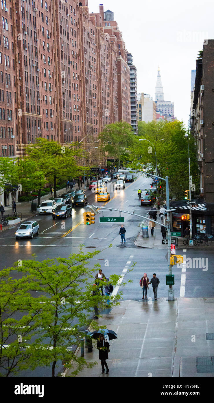 A street in Manhattan Stock Photo - Alamy