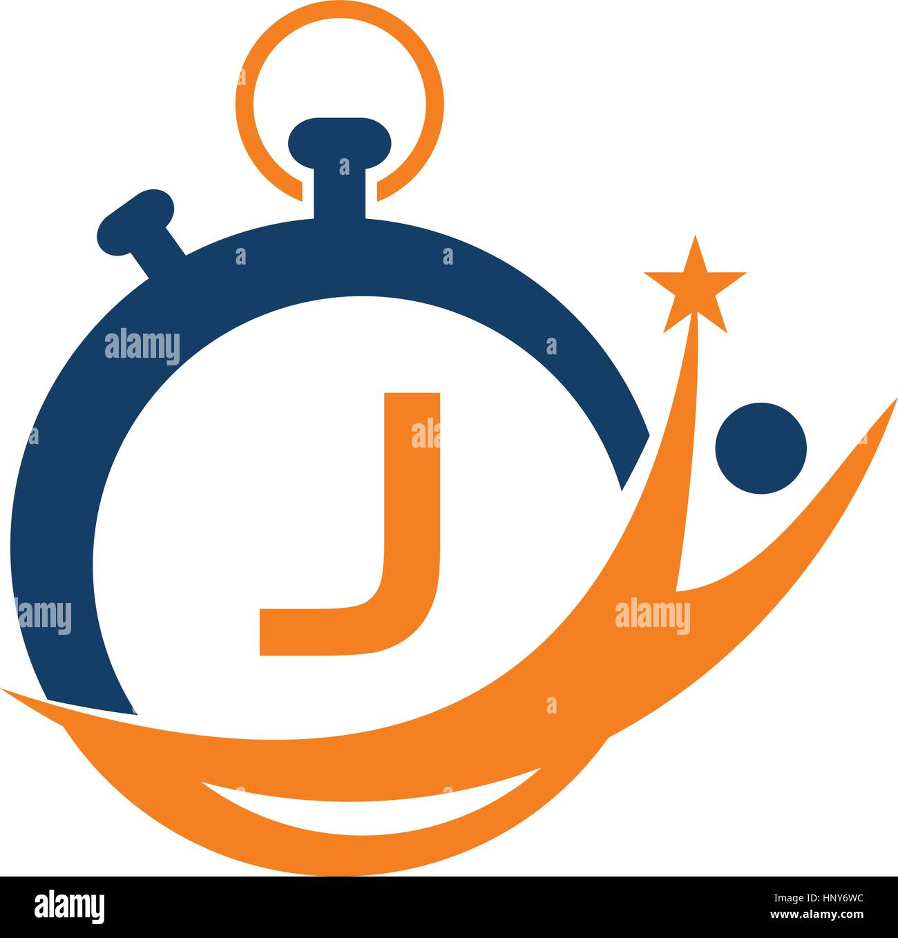 Success Time Management Letter J Stock Vector Image & Art - Alamy