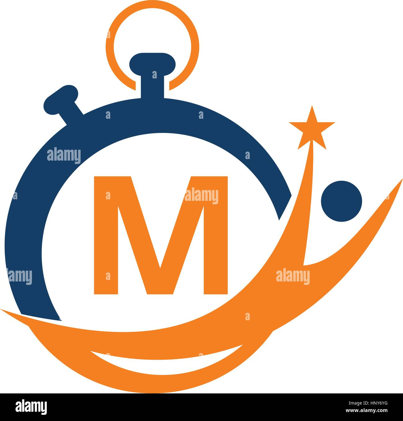 Success Time Management Letter M Stock Vector Image & Art - Alamy