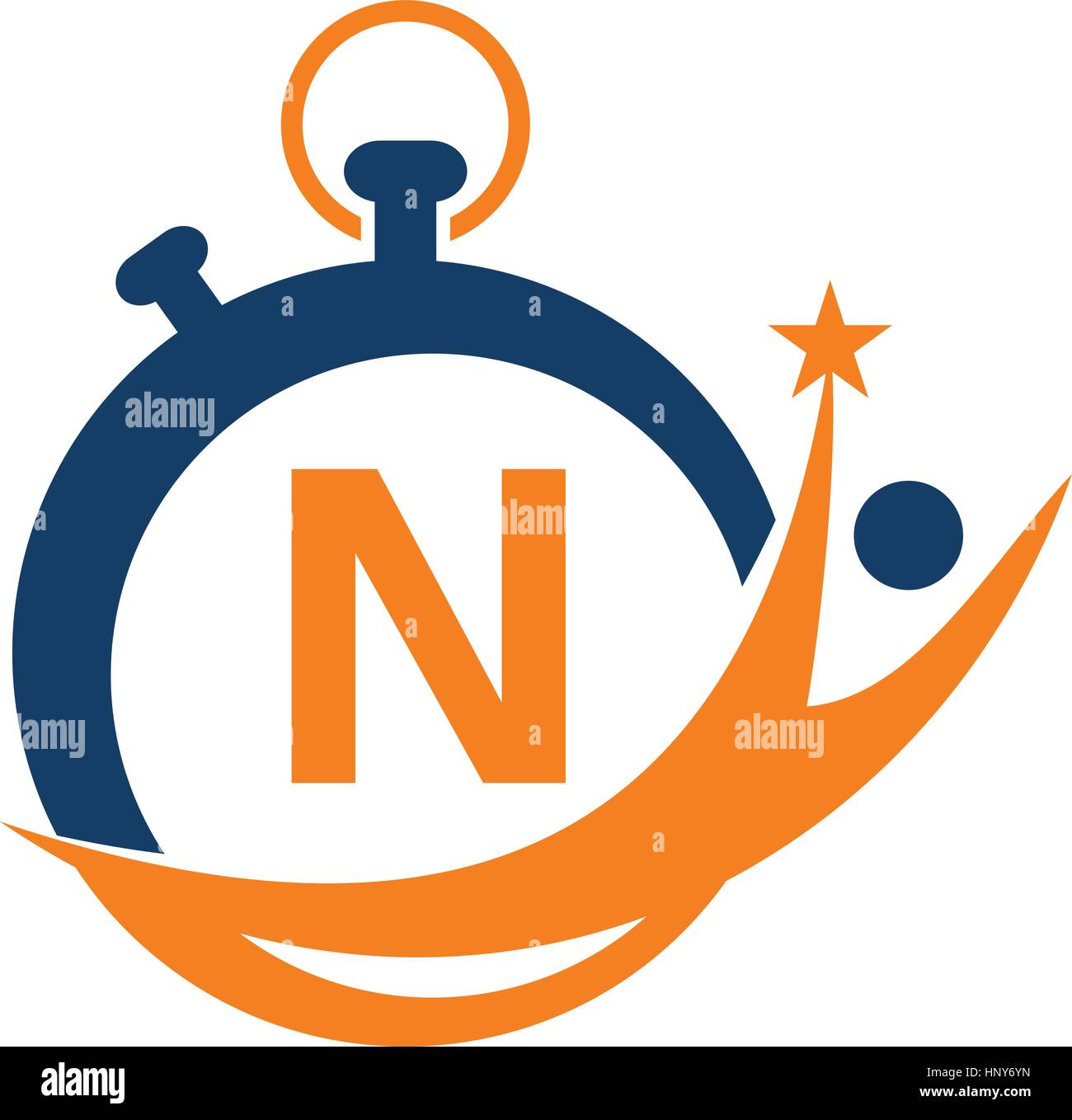 Success Time Management Letter N Stock Vector Image & Art - Alamy
