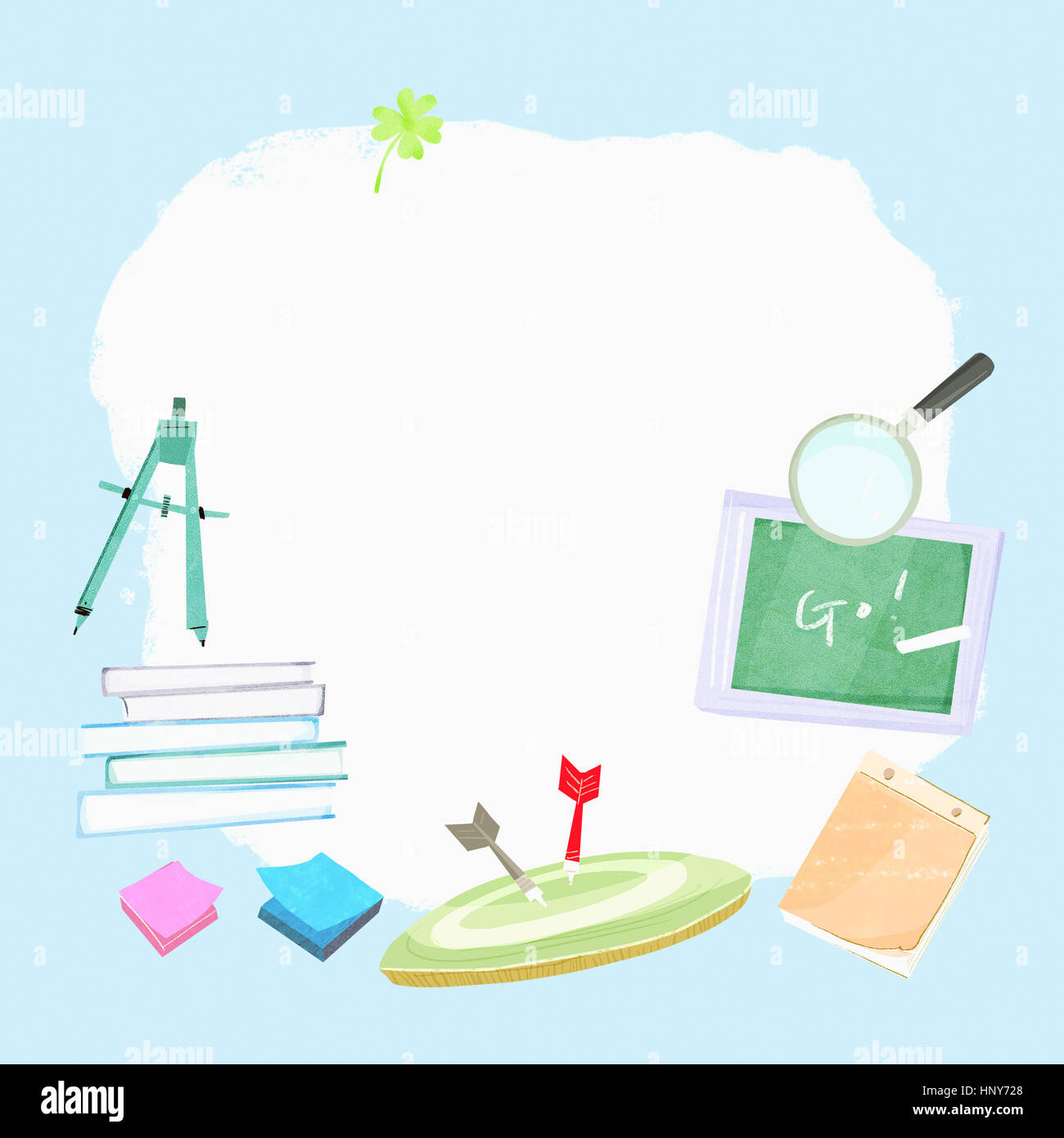 Objects for education Stock Photo - Alamy