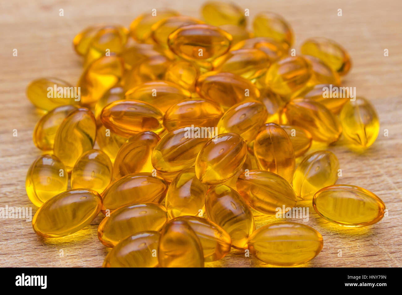 Salmon fish oil tablets hi-res stock photography and images - Alamy