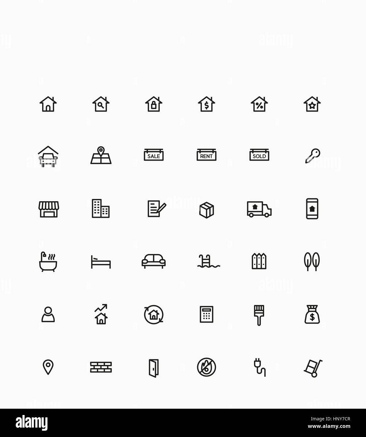 Dollar tree line icon Cut Out Stock Images & Pictures - Alamy