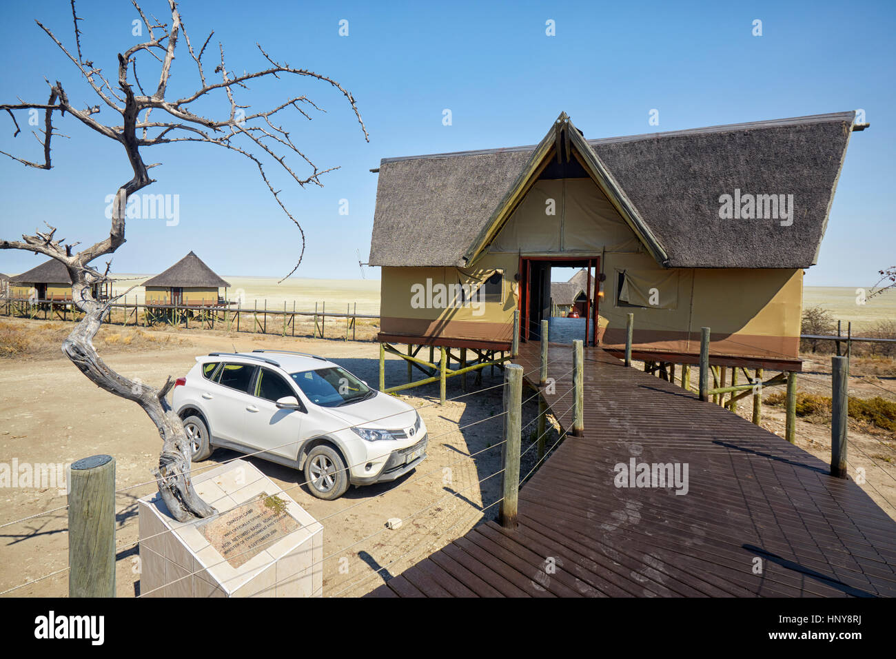 Onkoshi camp, Etosha National Park, Namibia, Africa Stock Photo - Alamy