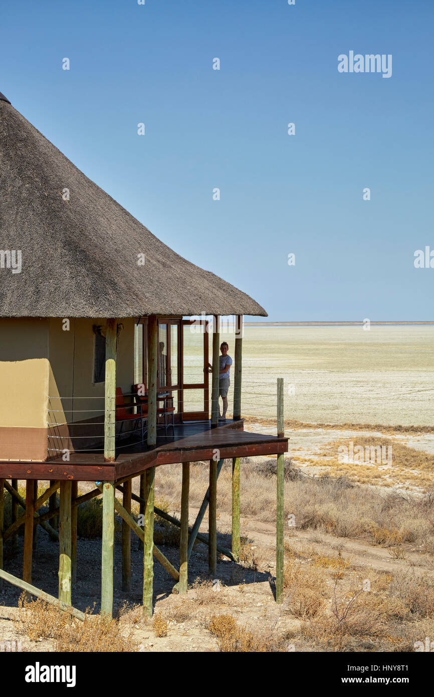 Onkoshi camp, Etosha National Park, Namibia, Africa Stock Photo - Alamy