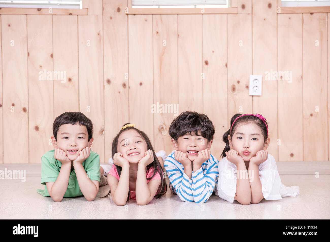 Korean kindergarten children hi-res stock photography and images - Alamy