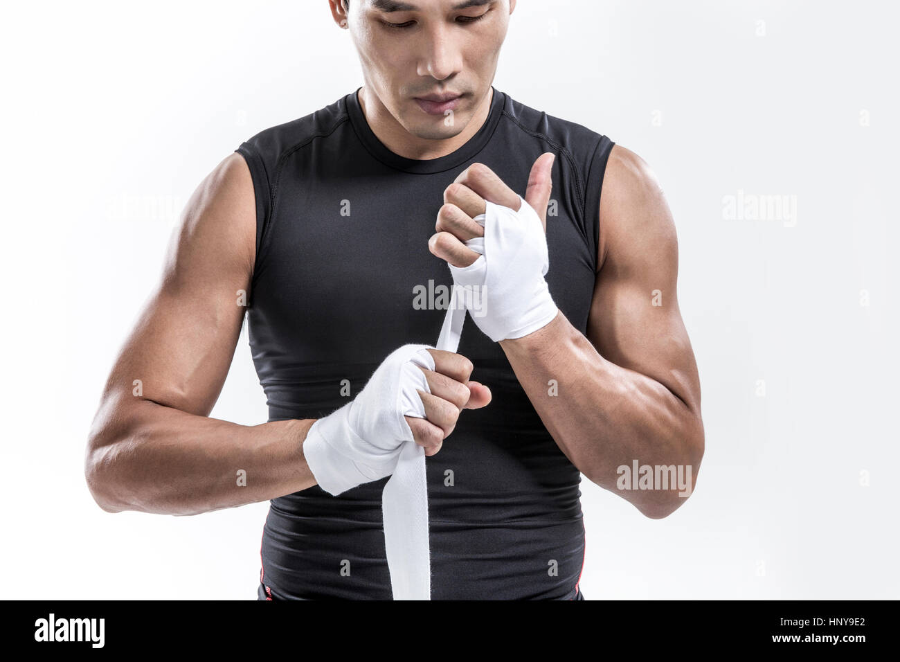 Boxer hands hi-res stock photography and images - Alamy