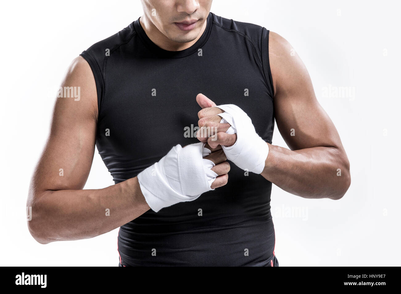 Boxer hands hi-res stock photography and images - Alamy