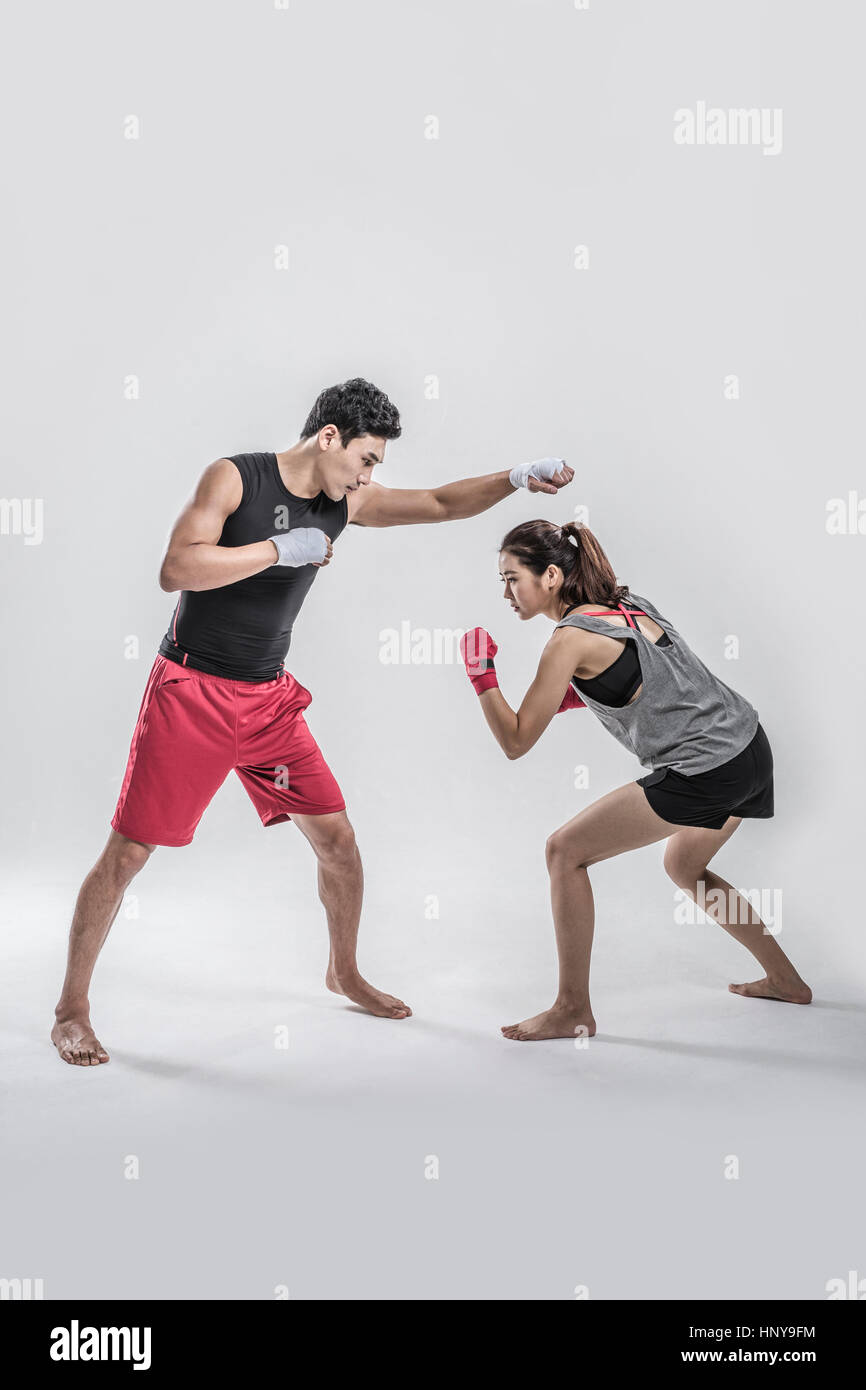 Boxer players hi-res stock photography and images - Alamy