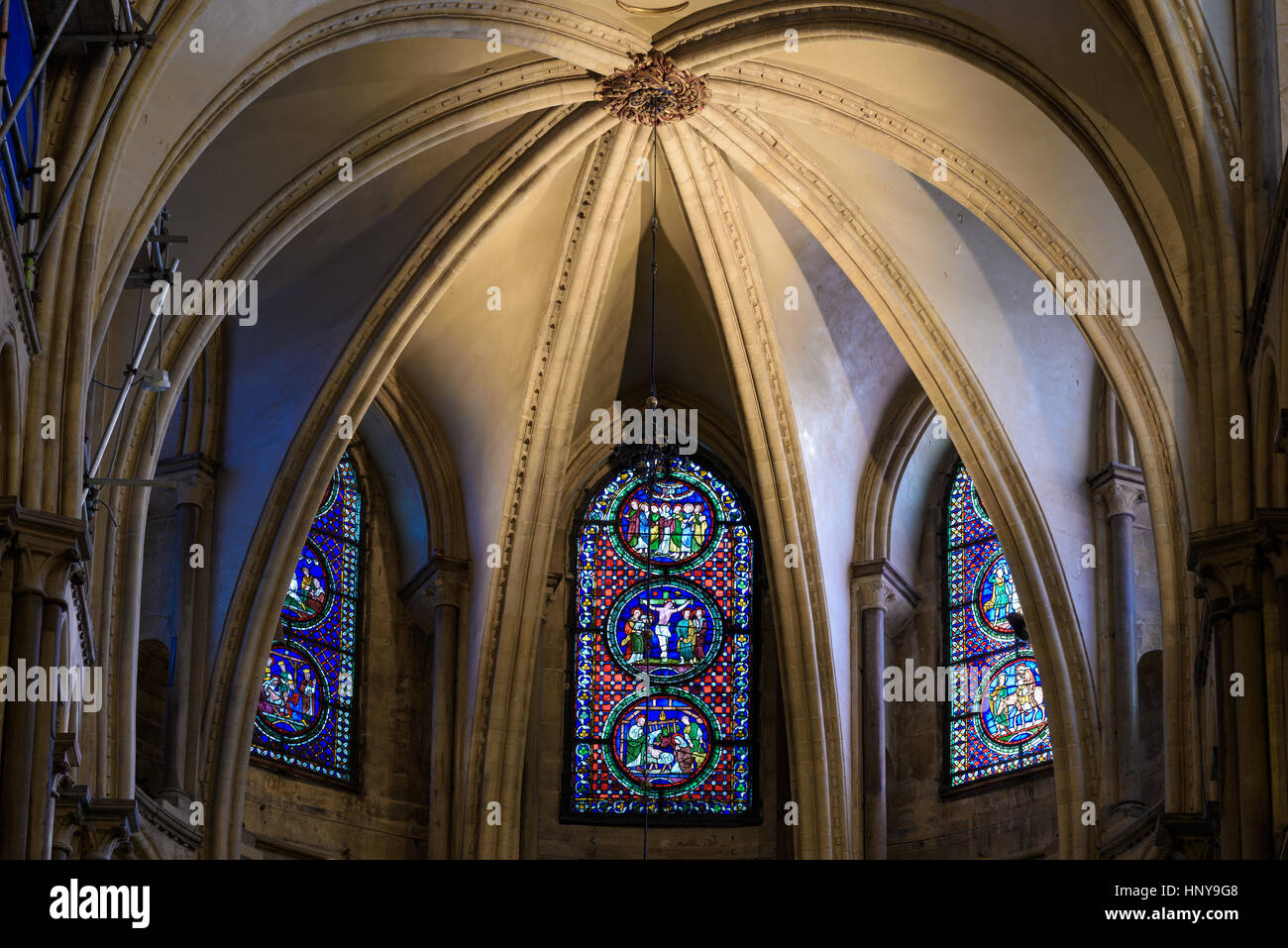 Apse at Canterbury cathedral, England Stock Photo - Alamy