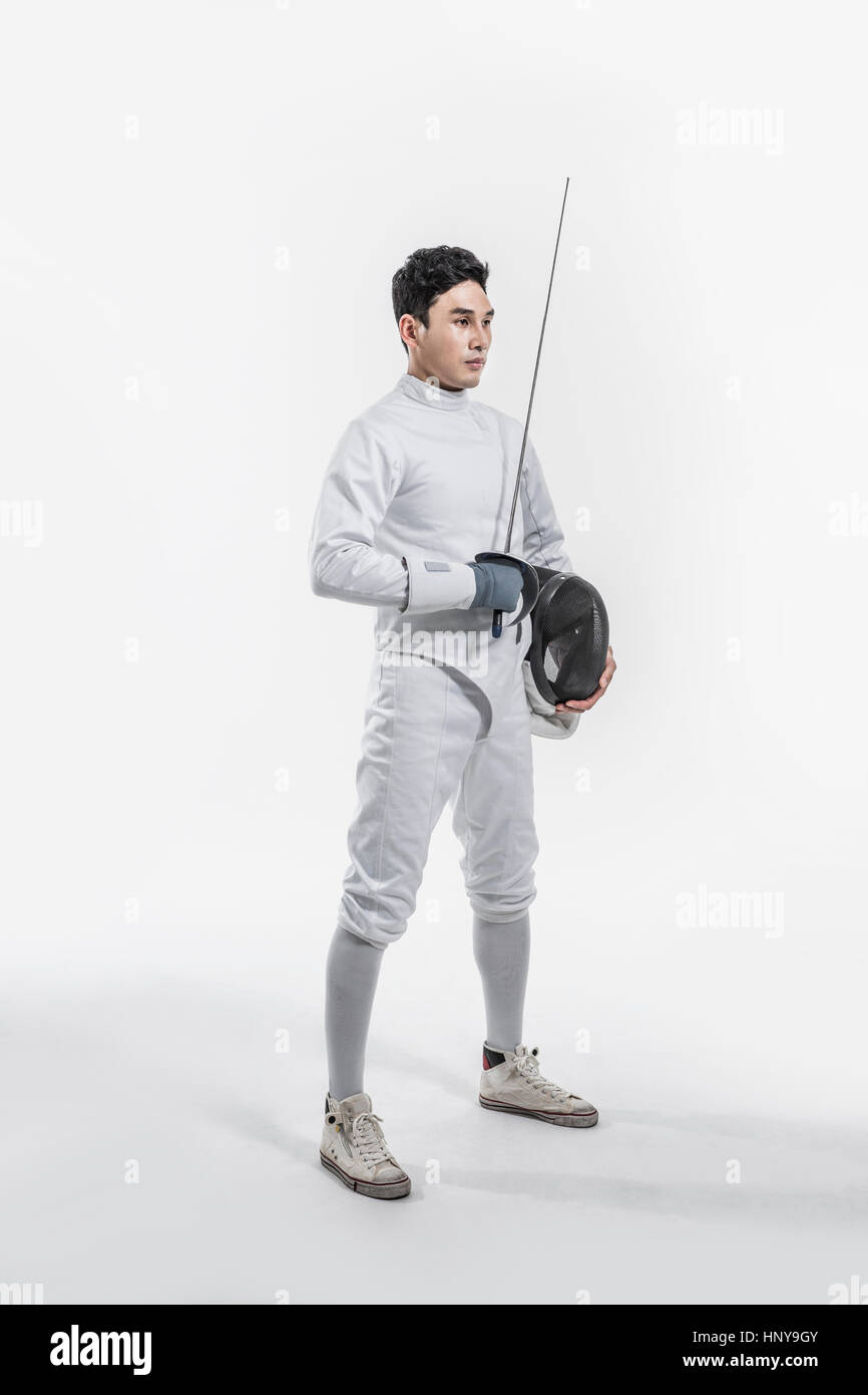 Asian fencing hi-res stock photography and images - Alamy