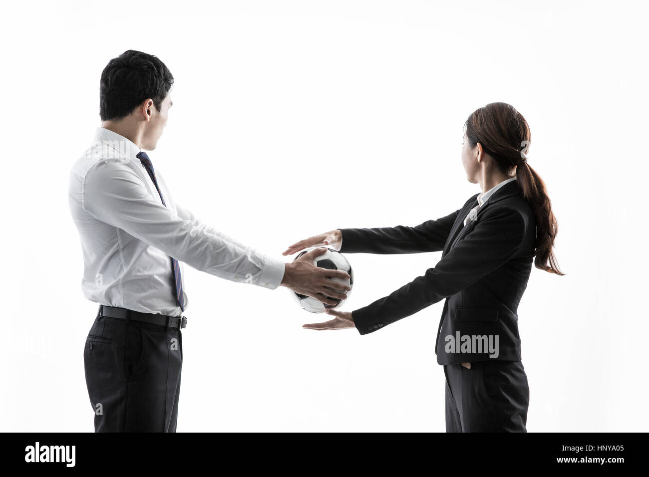 Teamwork togetherness Cut Out Stock Images & Pictures - Alamy