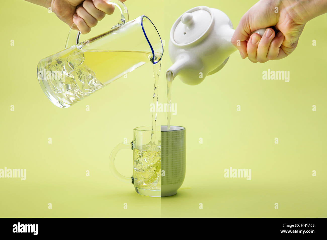 Tea division hi-res stock photography and images - Alamy