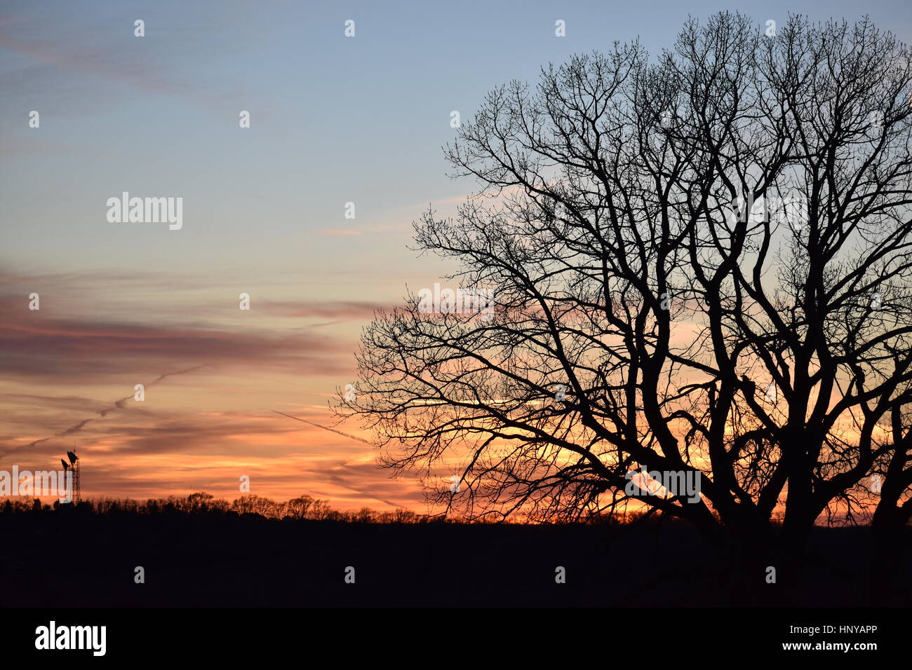 Nebraska silhouette hi-res stock photography and images - Alamy