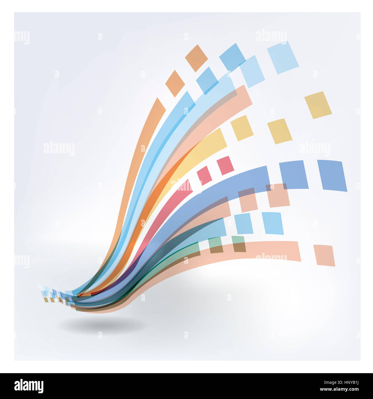 Abstract curves, digital graphics Stock Photo - Alamy