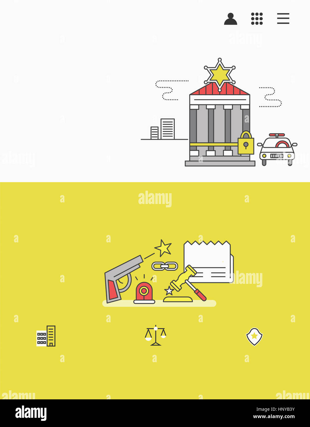 Illustration representing security Stock Photo - Alamy