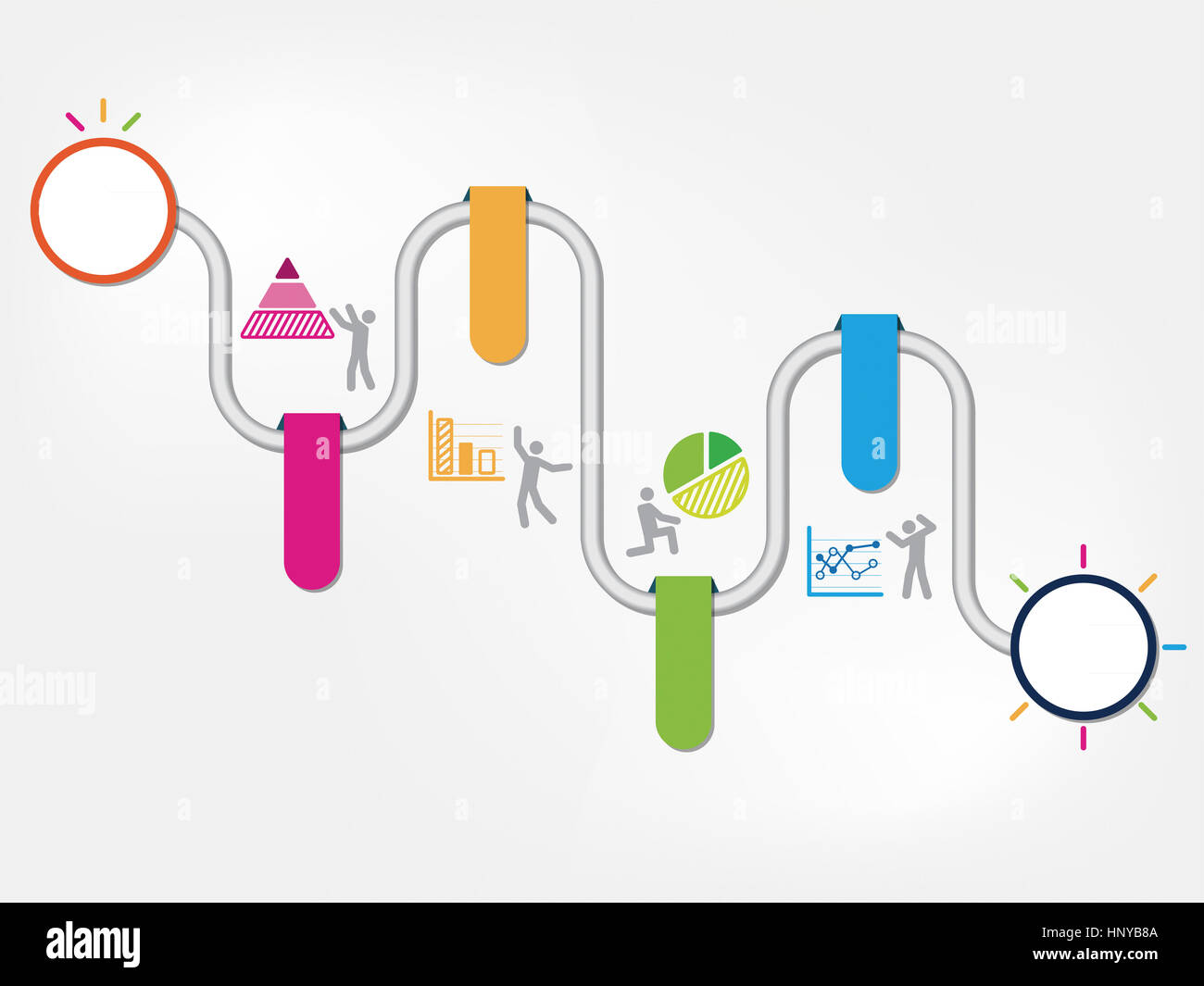 Infographic graphs ai hi-res stock photography and images - Alamy