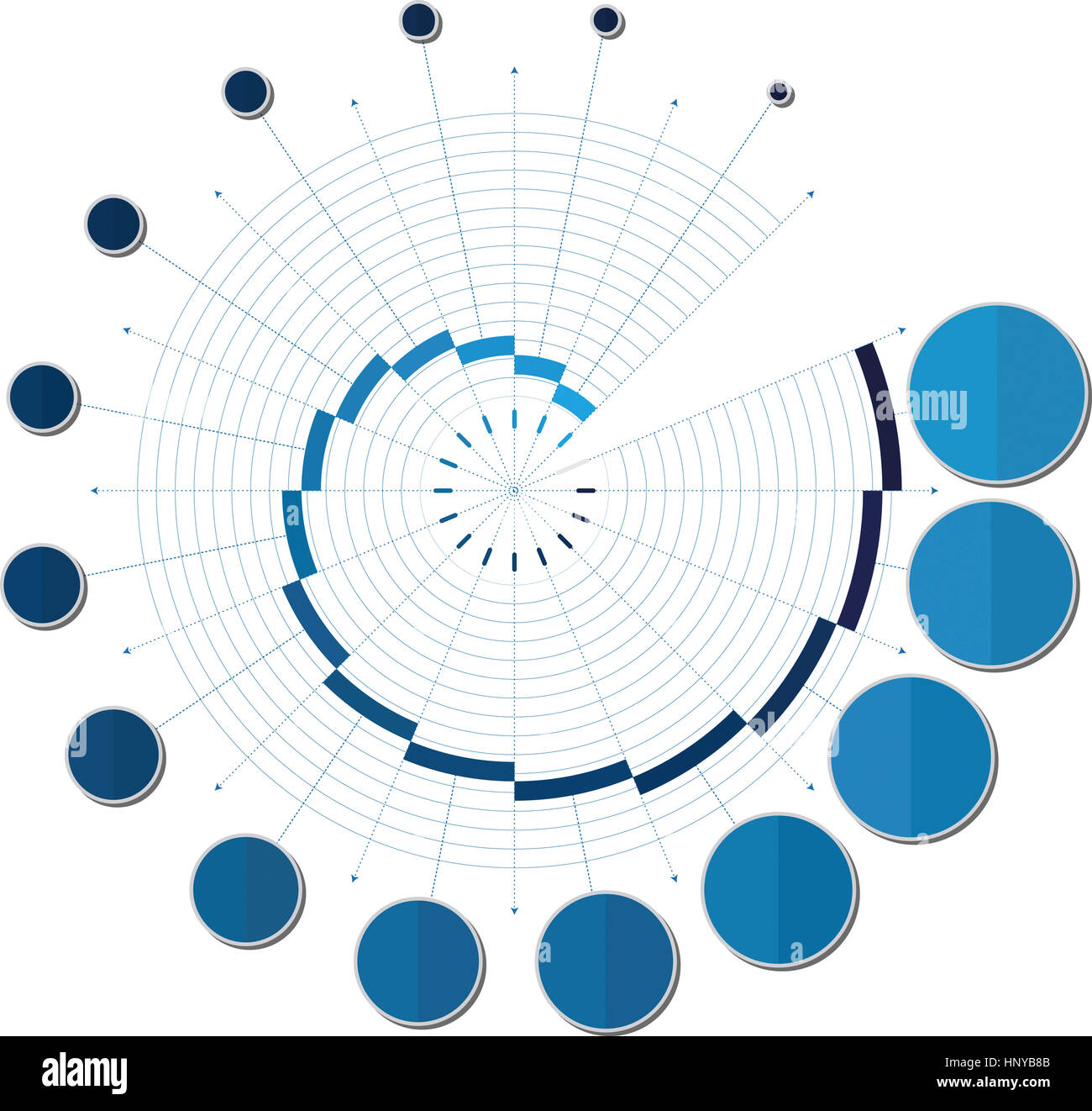 Infographic spiral graphs ai hi-res stock photography and images - Alamy