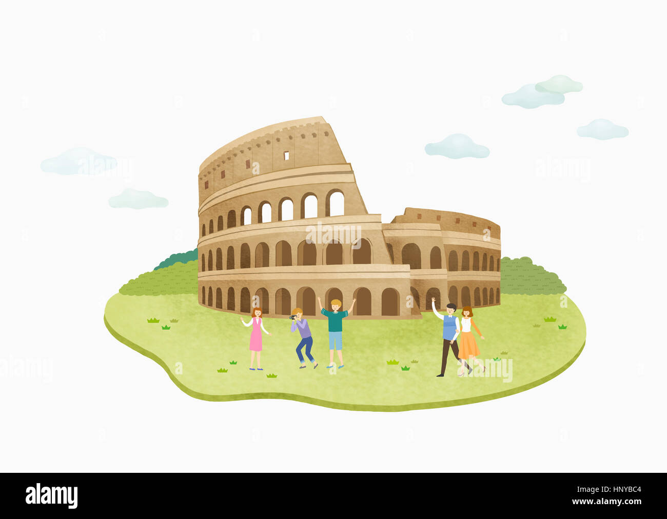 Global landmark in Italy Stock Photo - Alamy