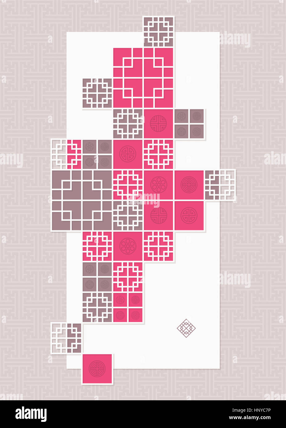 Traditional Korean patterns Stock Photo - Alamy