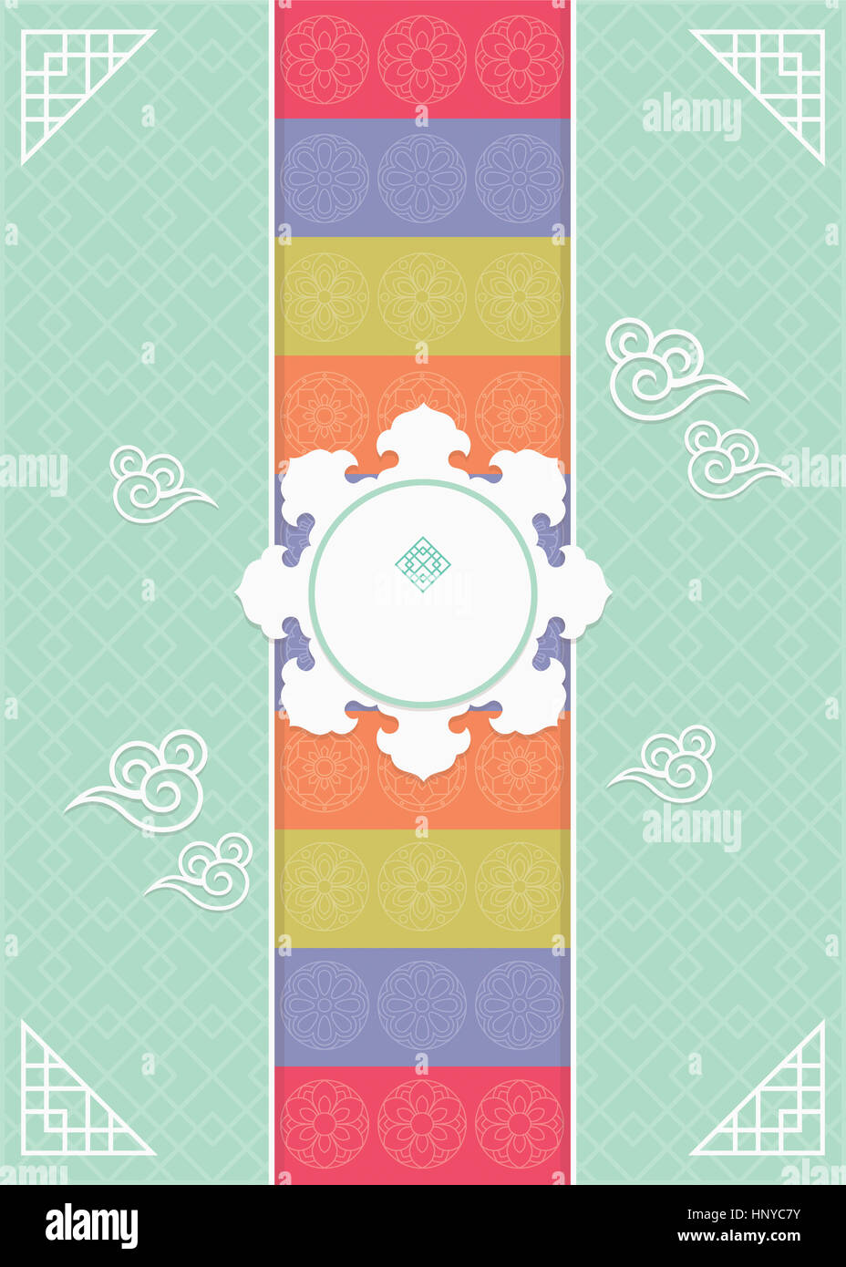 Traditional Korean patterns Stock Photo - Alamy