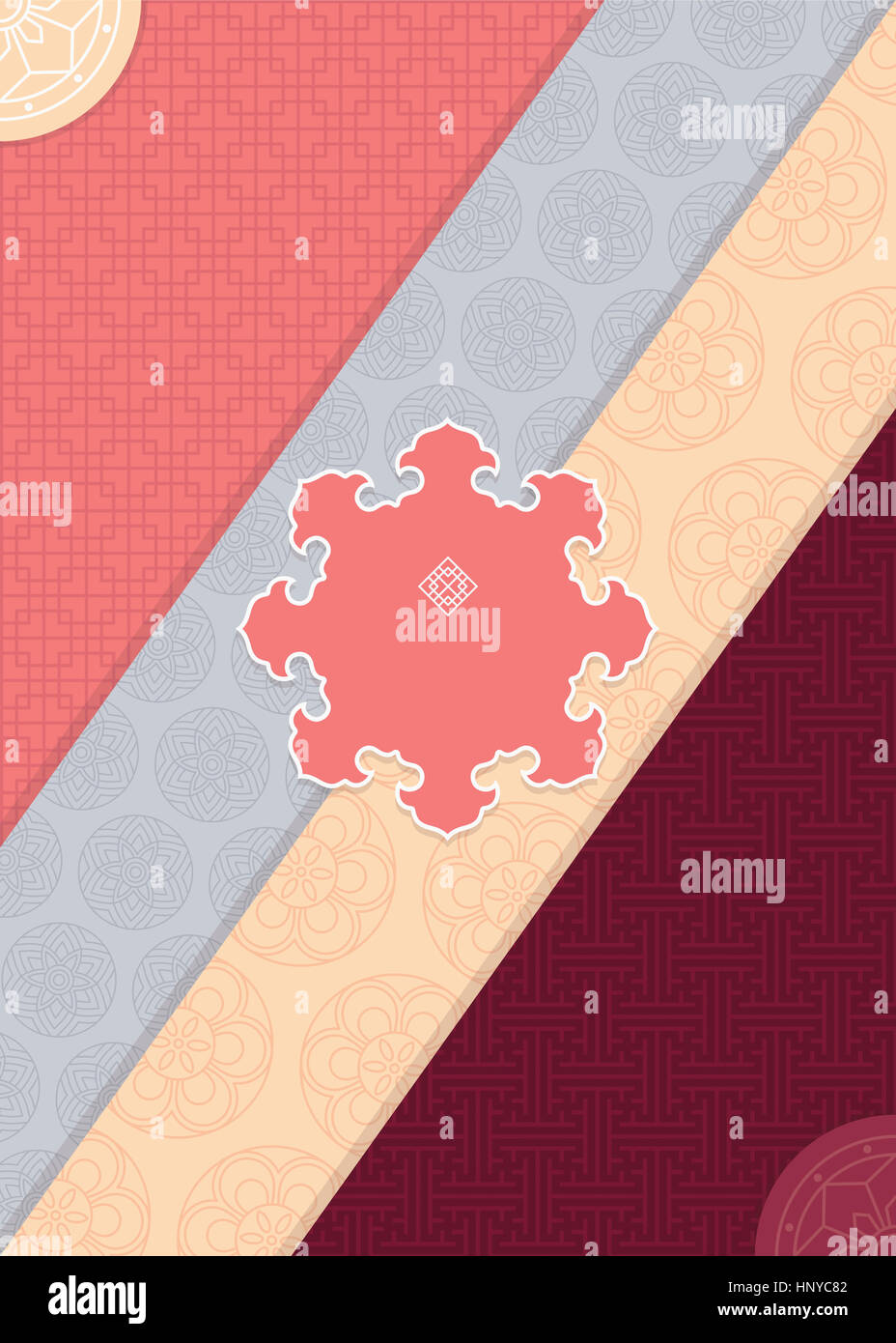 Traditional Korean patterns Stock Photo - Alamy