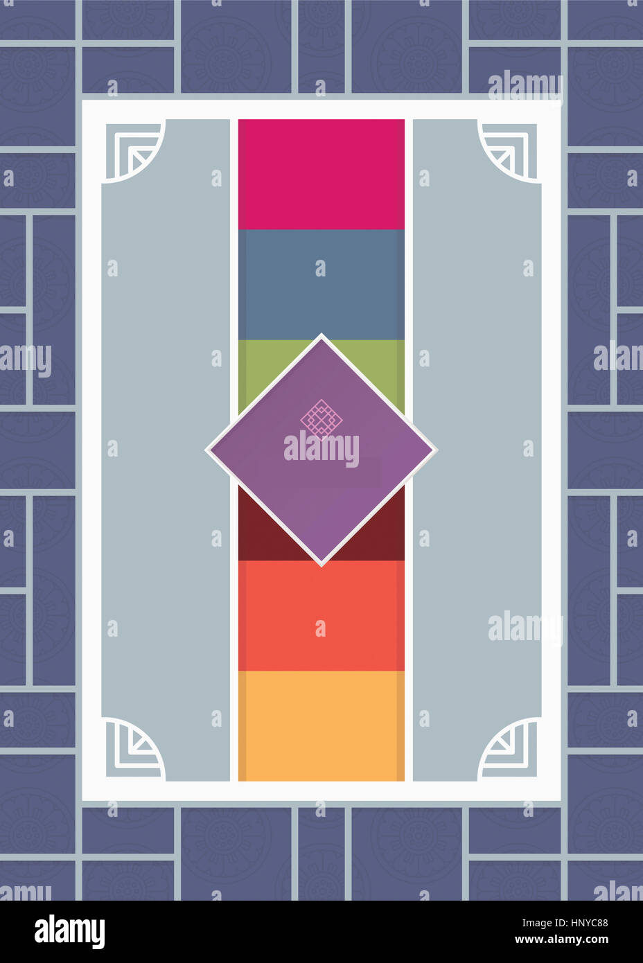 Traditional Korean patterns Stock Photo - Alamy