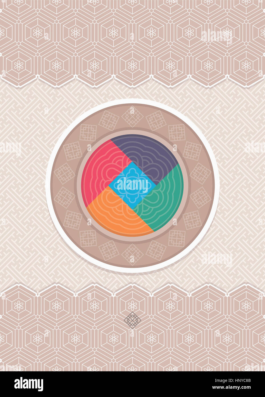 Traditional Korean patterns Stock Photo - Alamy