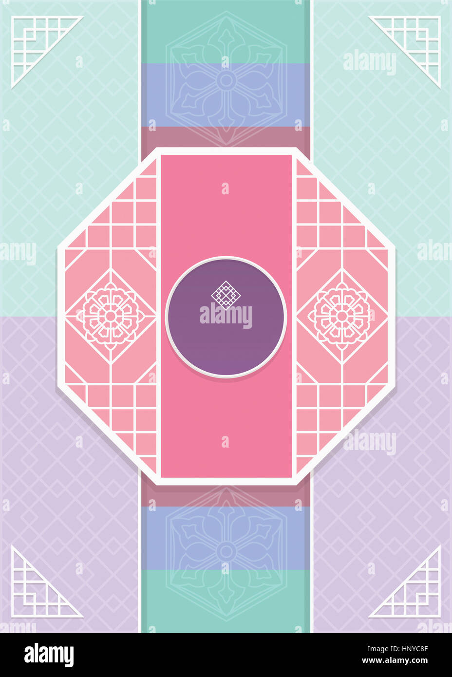 Traditional Korean patterns Stock Photo - Alamy