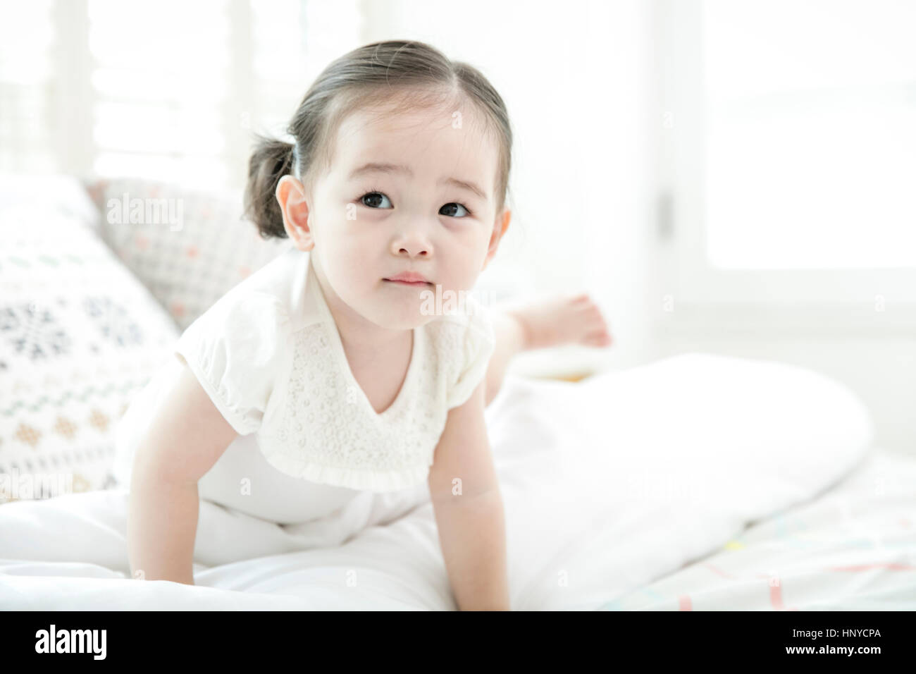 Cute baby girl Stock Photo - Alamy