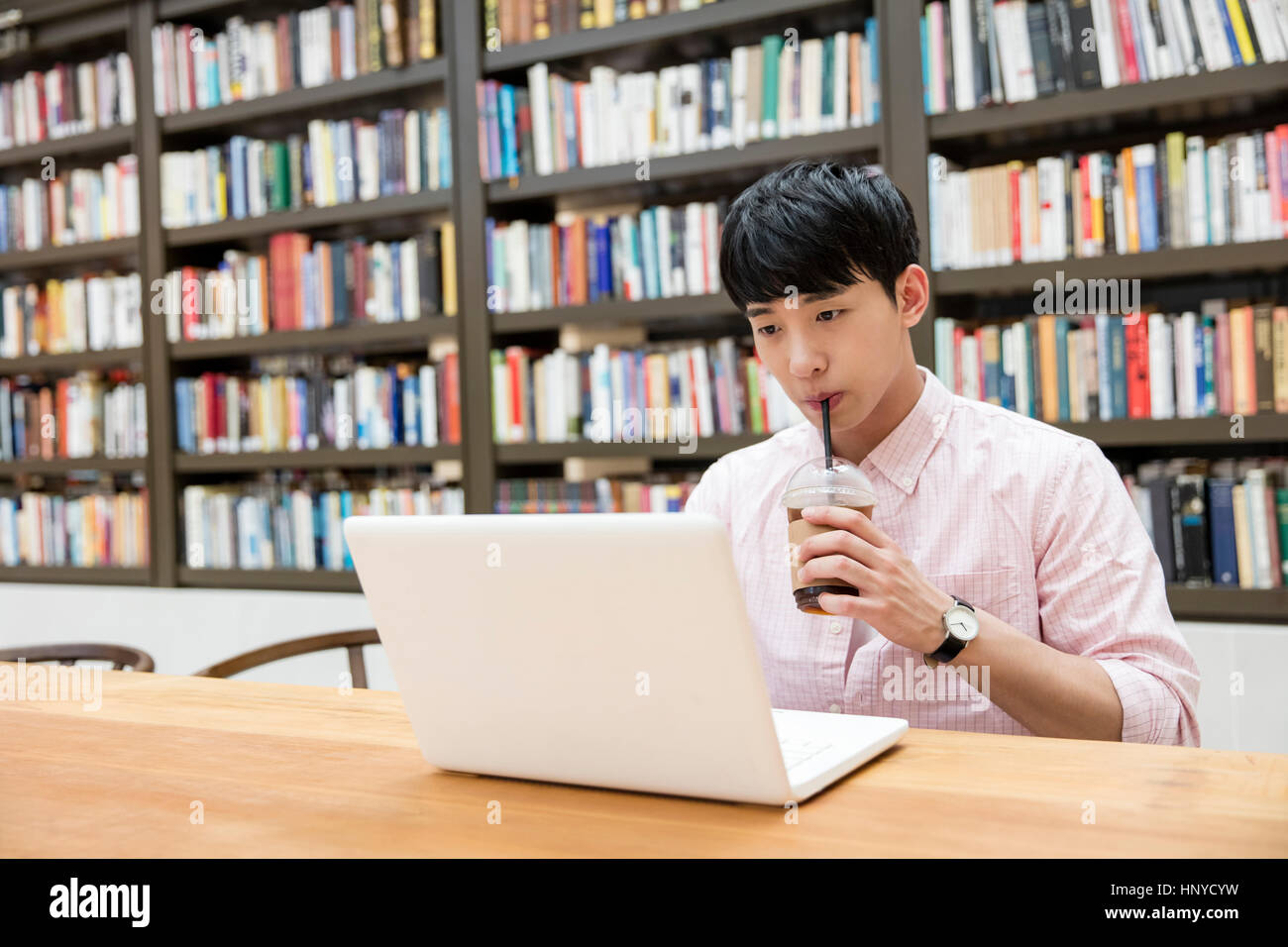 Portrait of male college student Stock Photo - Alamy