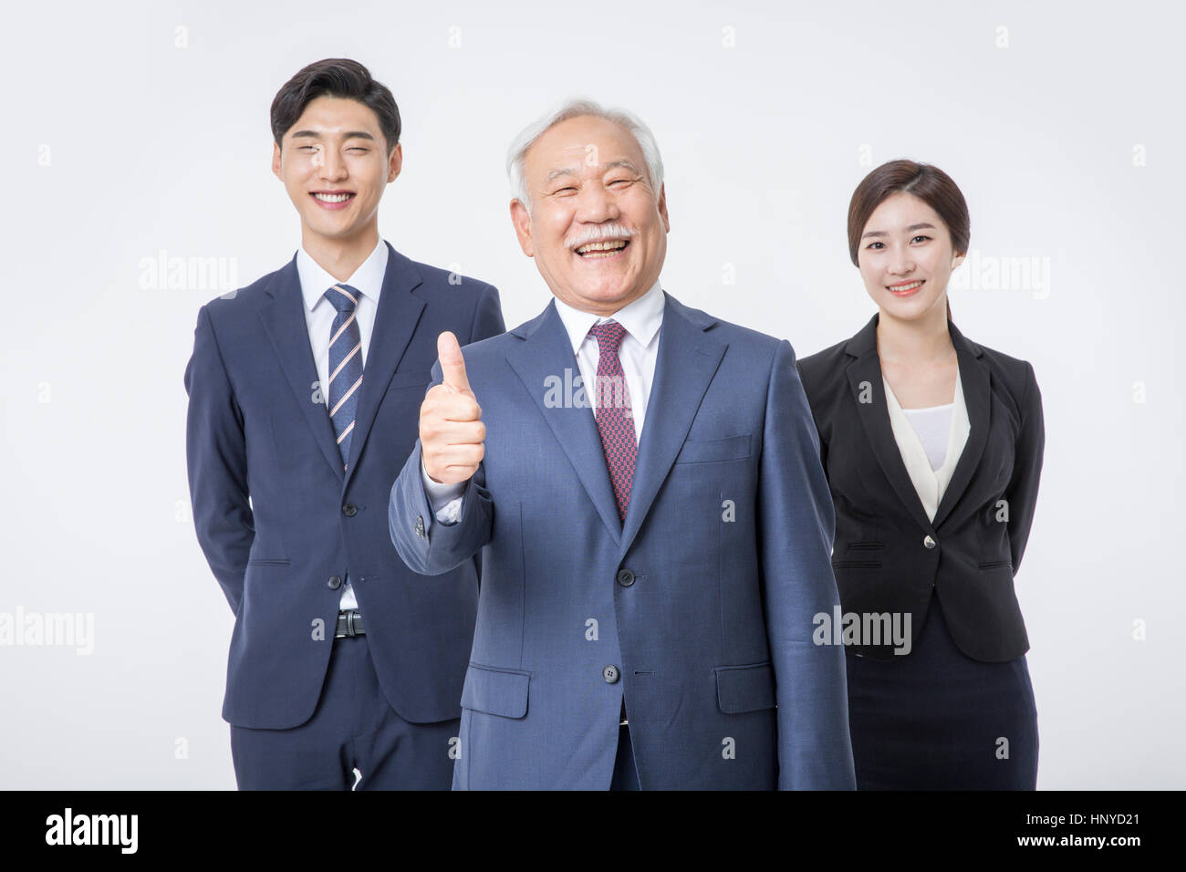 Young business men in suits hi-res stock photography and images - Alamy