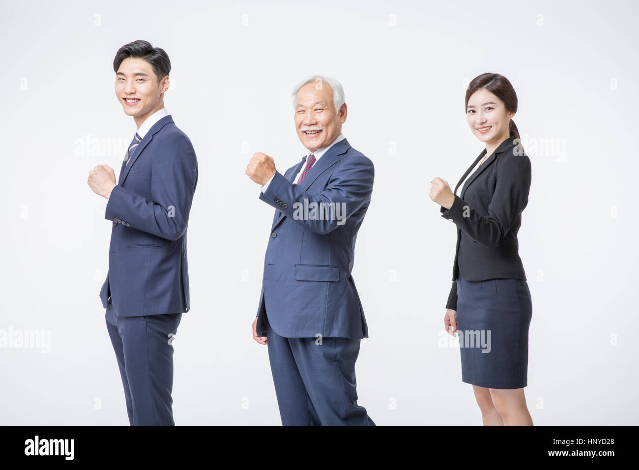 Business men in suits hi-res stock photography and images - Alamy