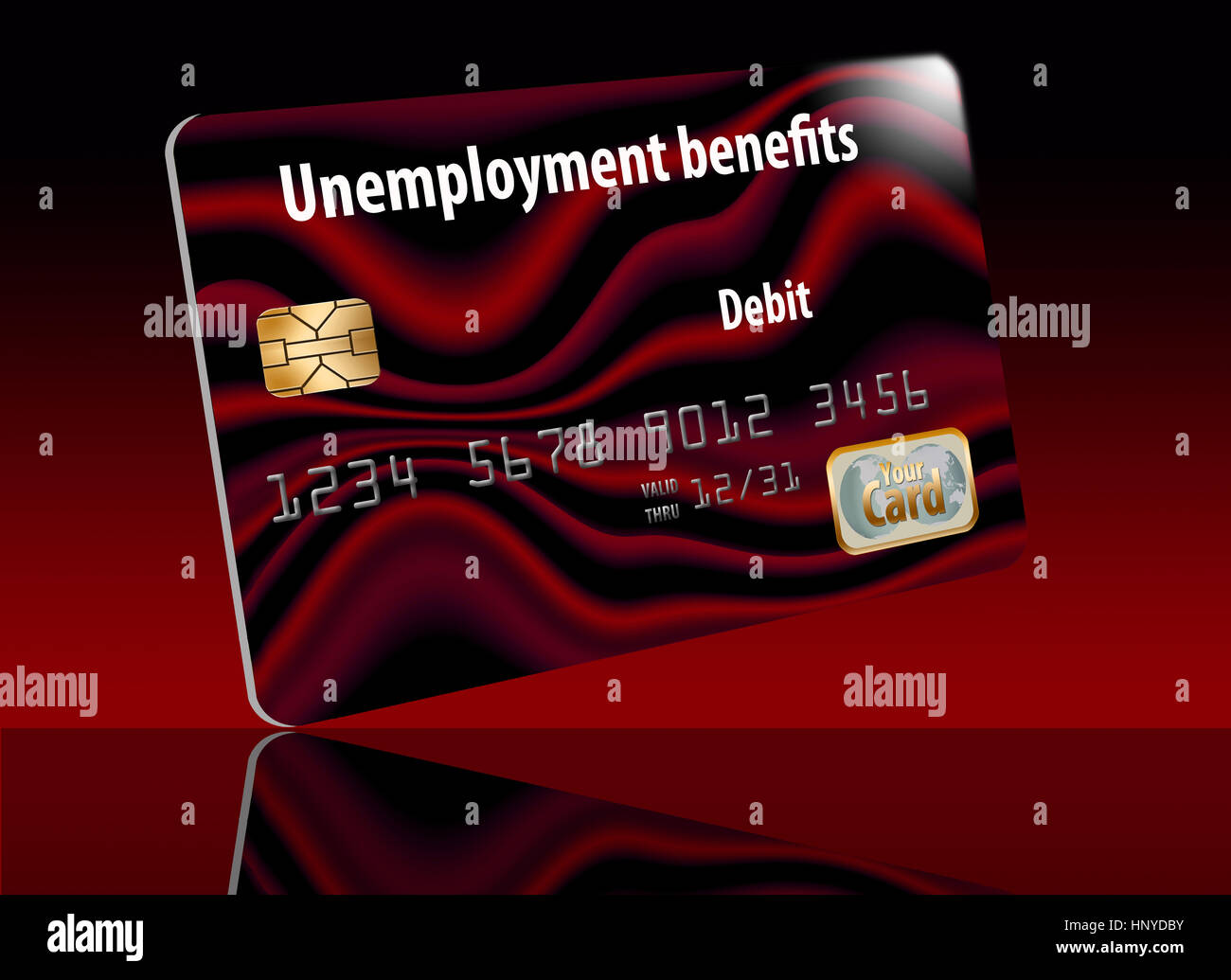 Unemployment debit card hi-res stock photography and images - Alamy