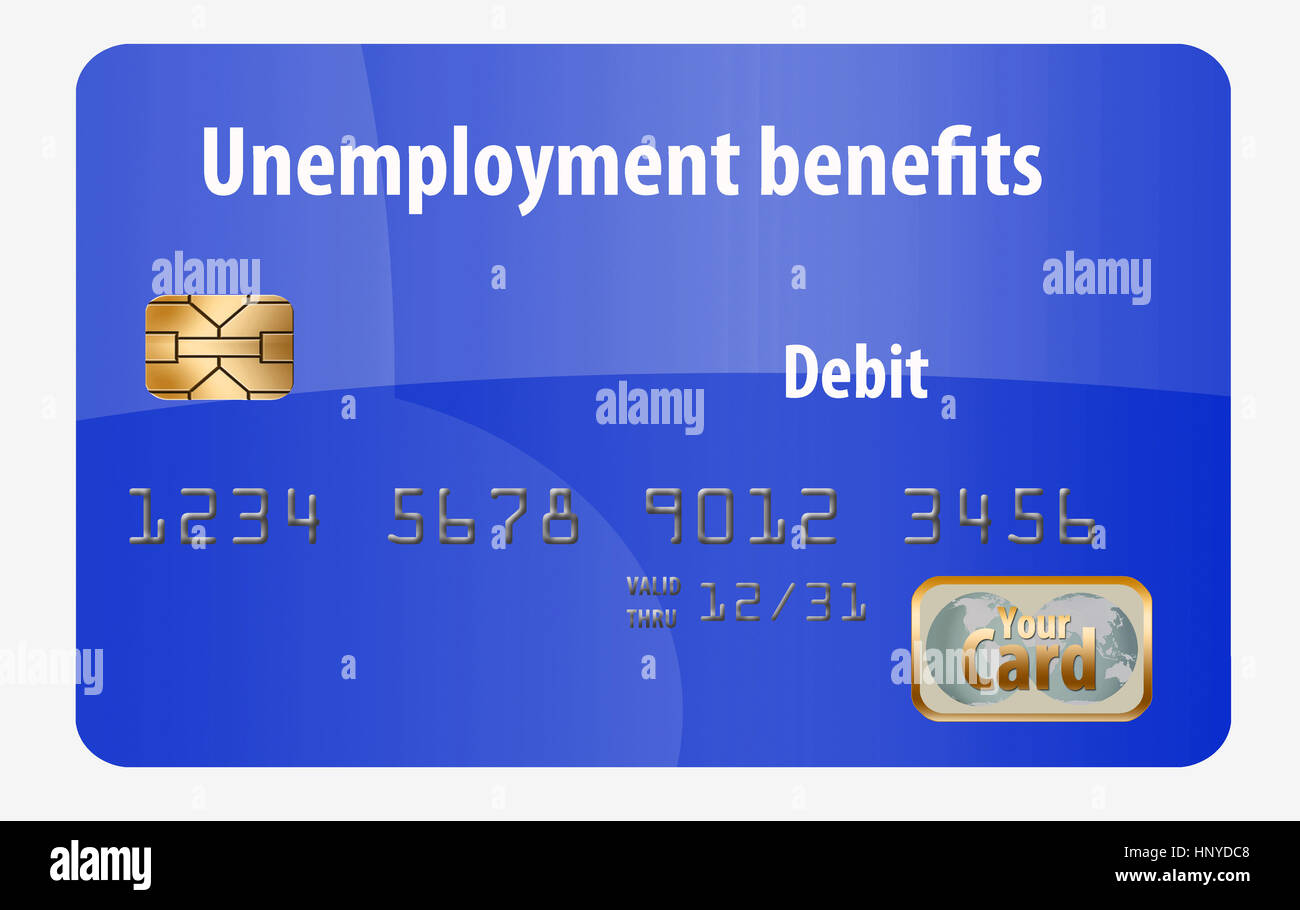 Unemployment debit card hi-res stock photography and images - Alamy