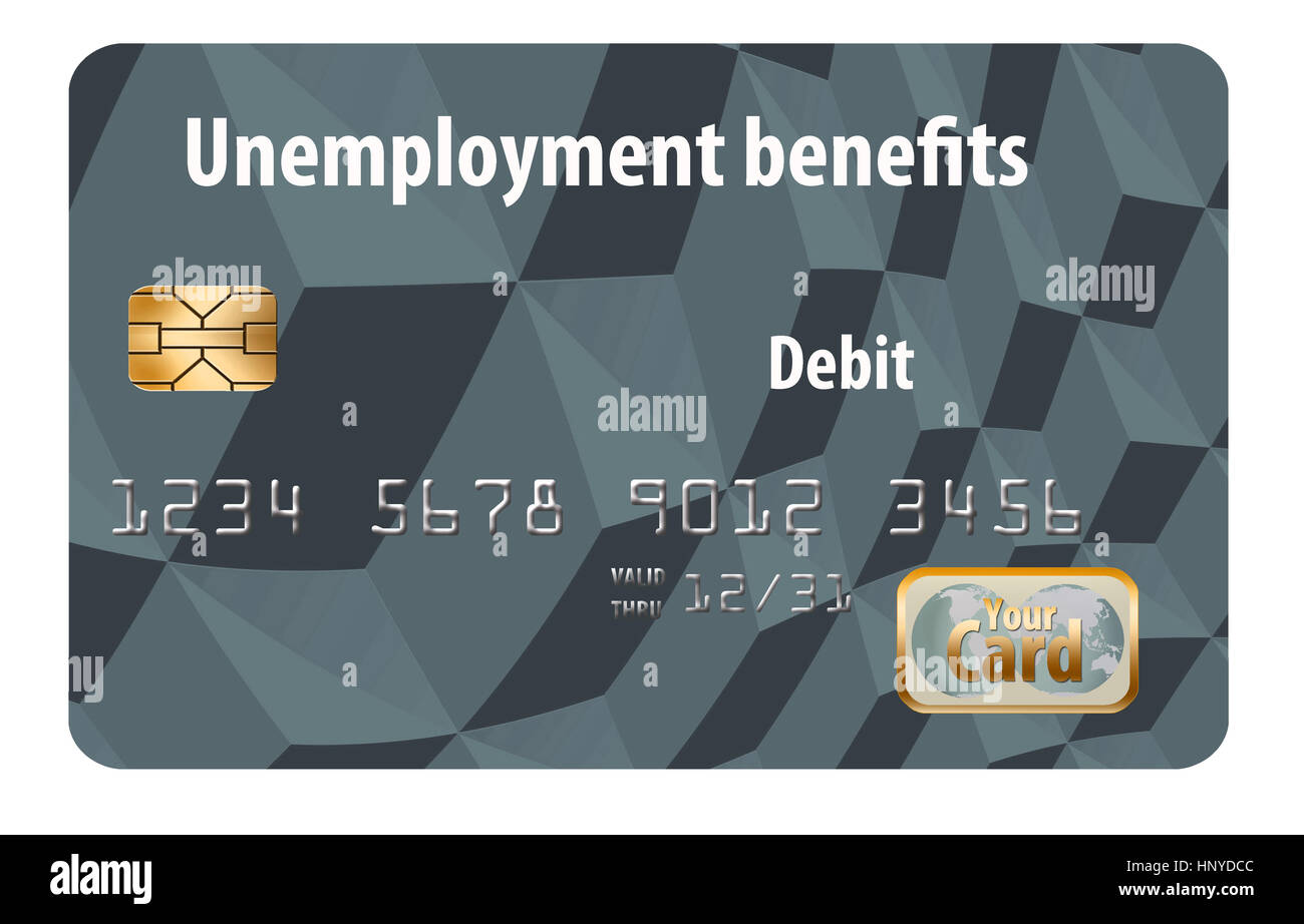 Unemployment debit card hi-res stock photography and images - Alamy