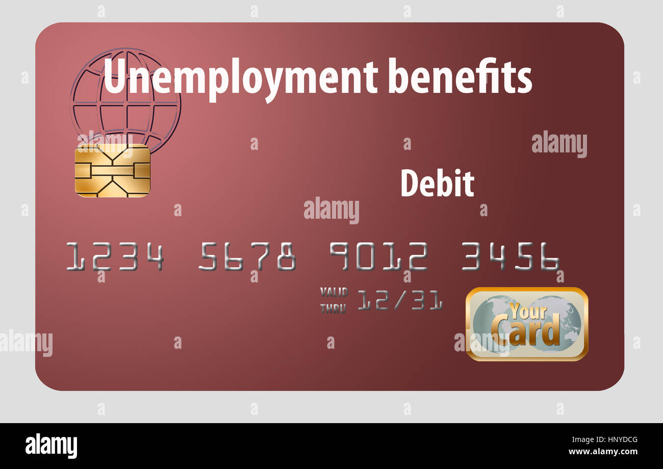 Unemployment debit card hi-res stock photography and images - Alamy
