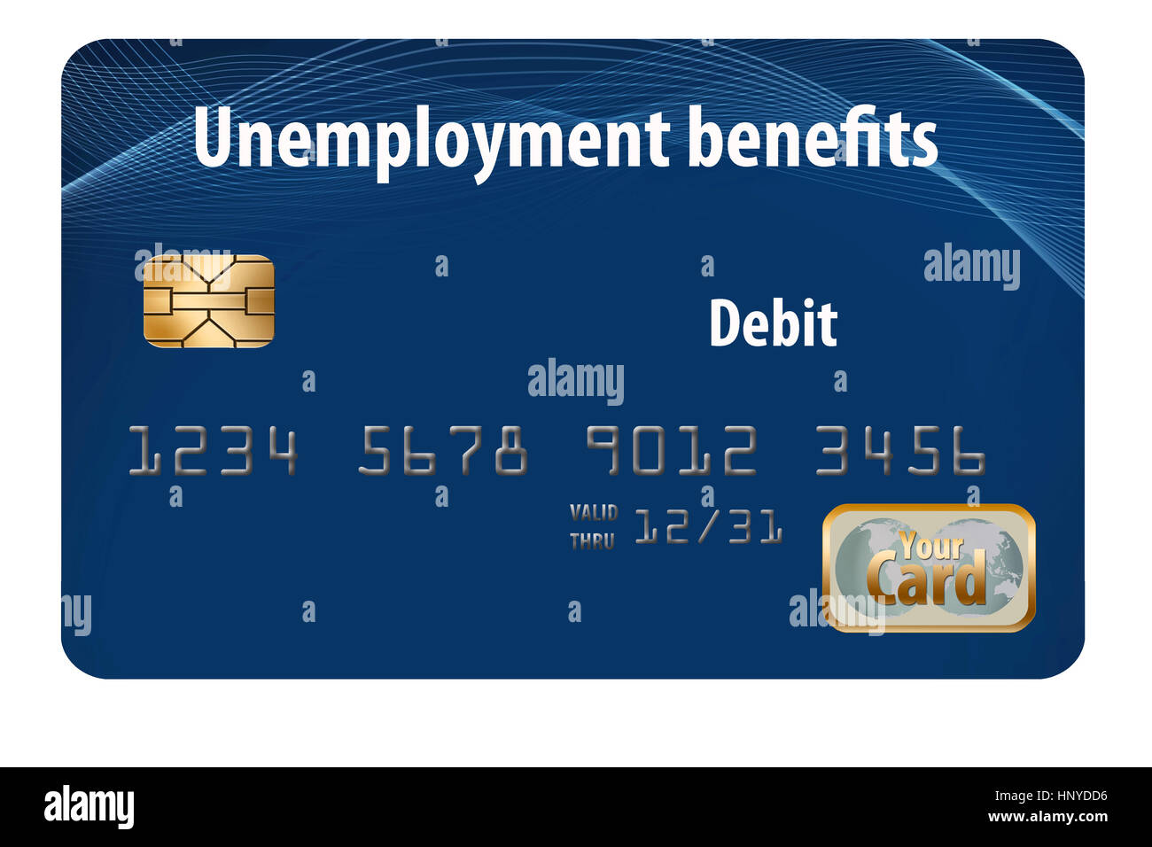 Unemployment debit card hi-res stock photography and images - Alamy