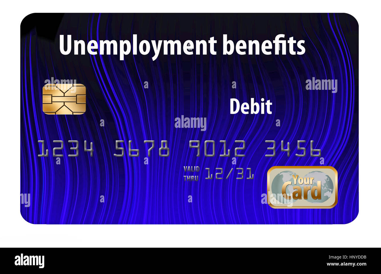 Unemployment debit card hi-res stock photography and images - Alamy