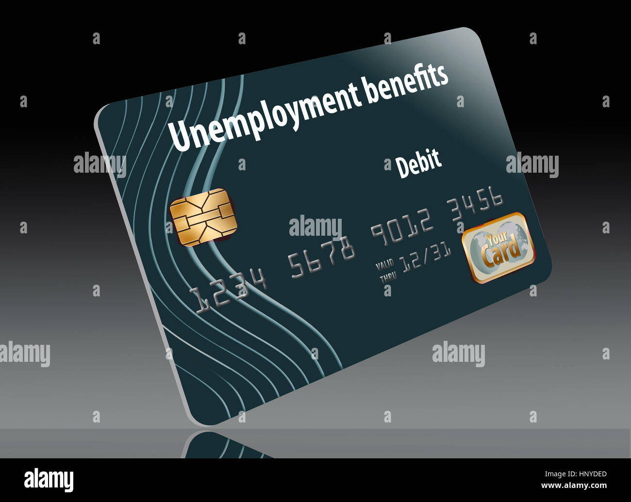 Unemployment debit card hi-res stock photography and images - Alamy