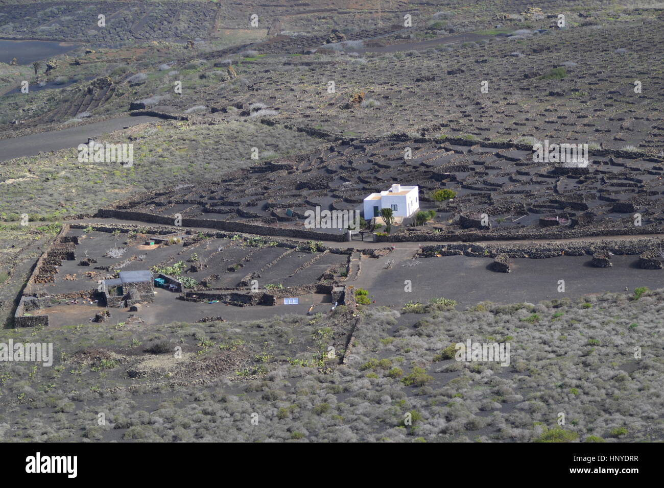Lanzarote island has a volcanic origin. It was born through fiery ...