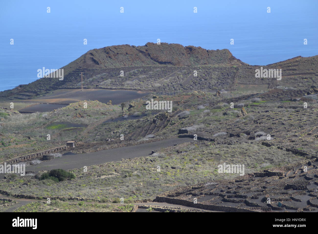 Lanzarote island has a volcanic origin. It was born through fiery ...
