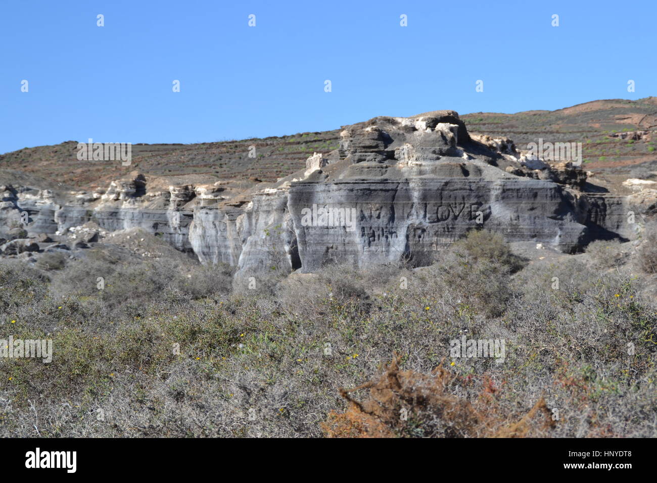 Lanzarote island has a volcanic origin. It was born through fiery ...