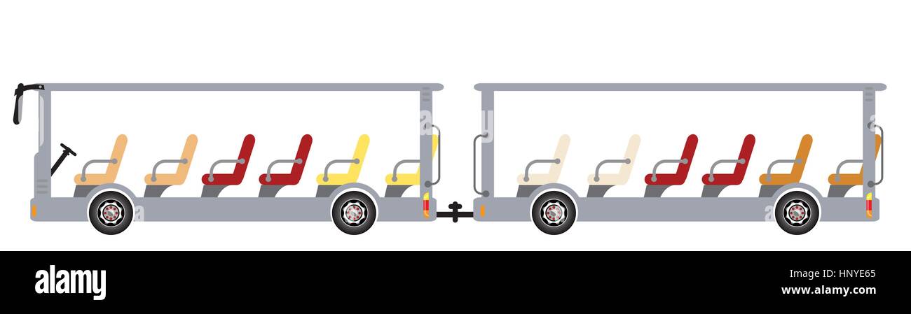 Open bus tour Stock Vector Images - Alamy