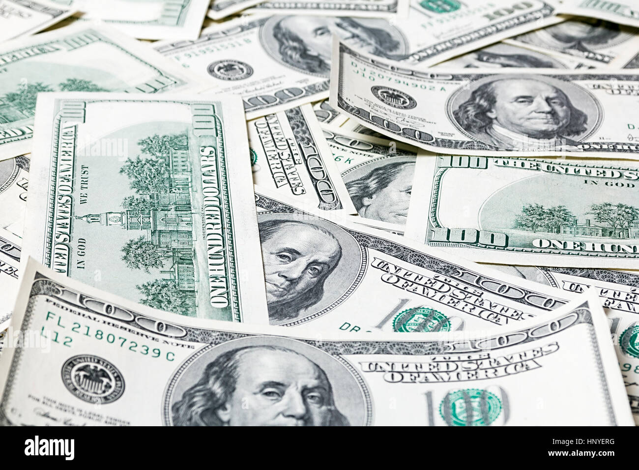Dollar paper background texture hi-res stock photography and images - Alamy