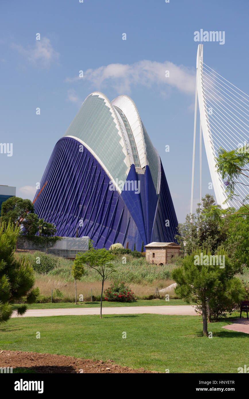 The Agora building in Valencia, Spain Stock Photo - Alamy