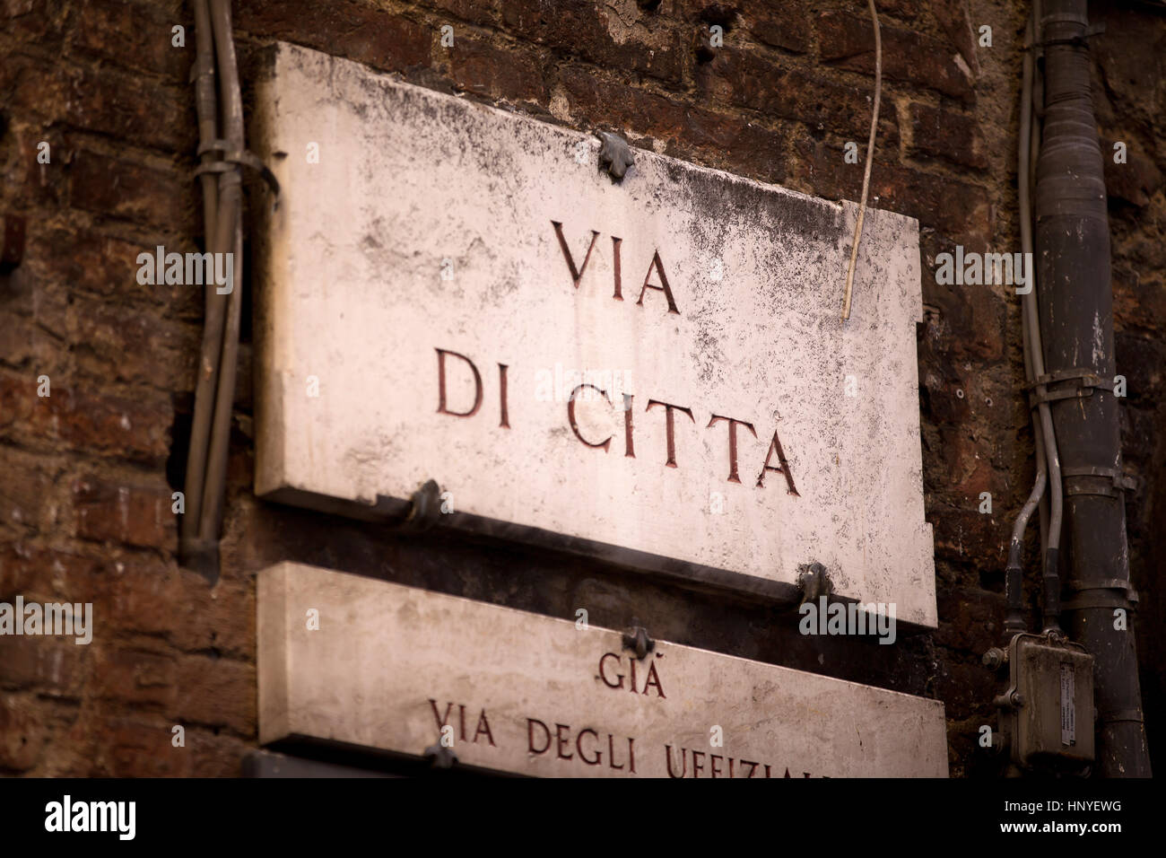 Via di cittã hi-res stock photography and images - Alamy